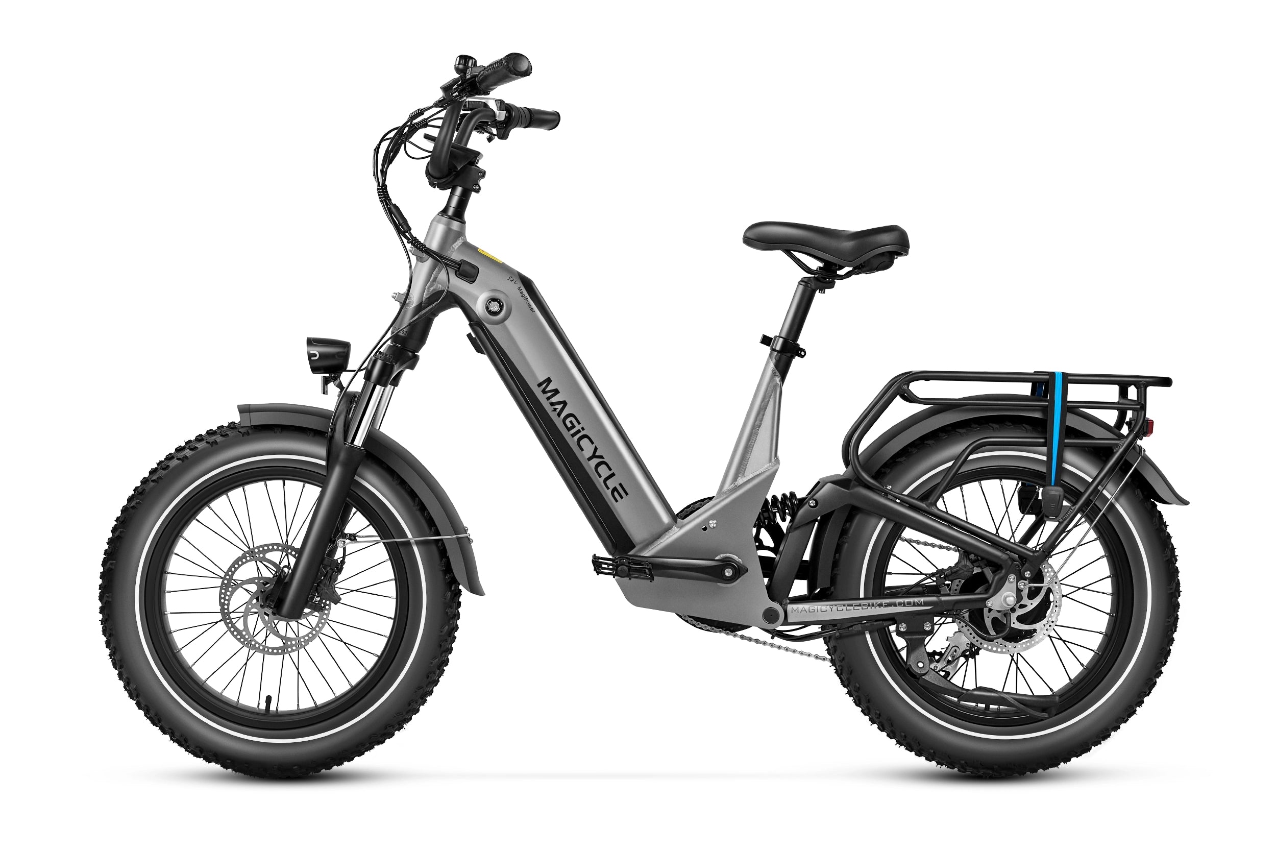 Magicycle Deer - Full Suspension Electric Bike - Space Gray - Magicycleca